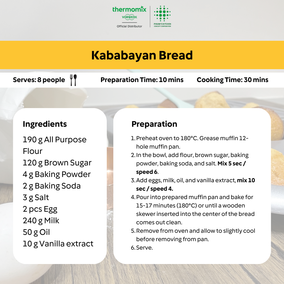 Kababayan Bread | Thermomix® Philippines